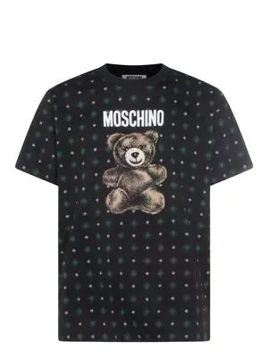 Moschino Bear-print T-shirt - Black
