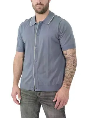 Nn07 Nolan Short-sleeve Shirt - Blue