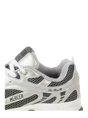 MERCER The Re-run Mesh-panel Sneakers - Silver