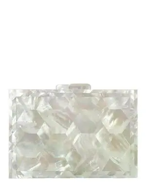FREYA ROSE Athena Mother Of Pearl Clutch Bag