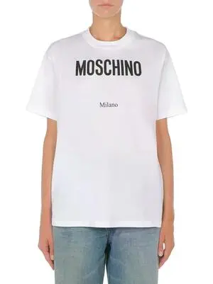 Moschino Logo-printed T-shirt - White