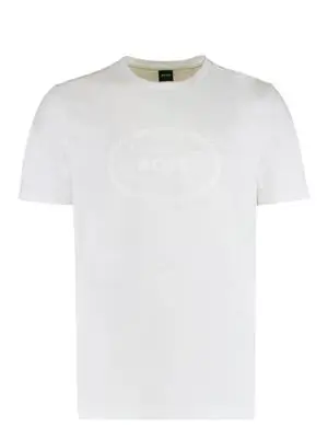 BOSS Logo-print T-shirt - White