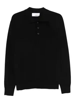 COSTUMEIN Pablo Buttoned Polo Shirt - Black