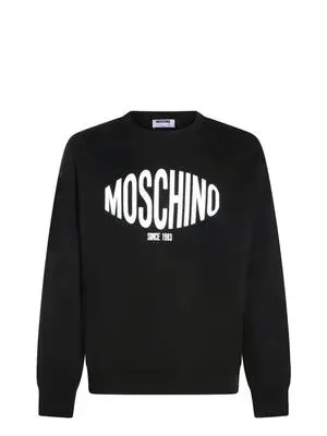 Moschino Logo Sweatshirt - Black