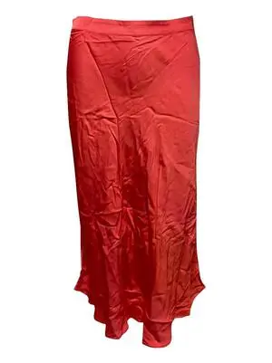 Claudie Pierlot Selma Midi Skirt - Red