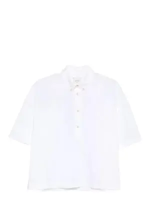 ALYSI Buttoned Shirt - White