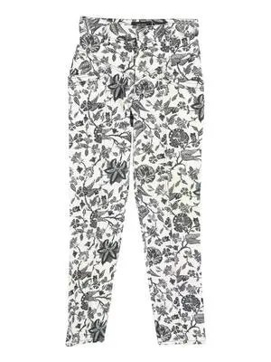 ISABEL MARANT VINTAGE Lorrick Floral-print Jeans - White