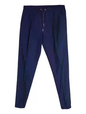 Dior Wool Drawstring Trousers - Blue
