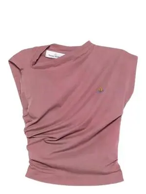 VIVIENNE WESTWOOD Draped Sleeveless Top - Pink