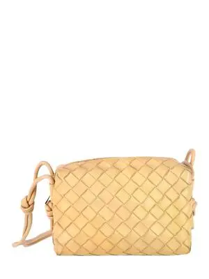 Bottega Veneta Intrecciato Loop Camera Mini Bag - Neutrals
