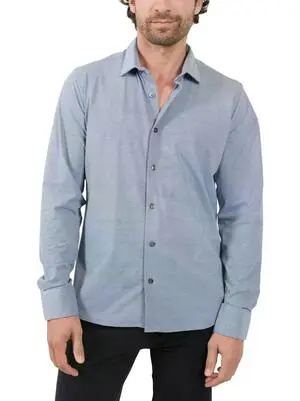 RRD Buttoned Striped Shirt - Blue