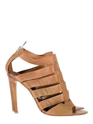 GIANVITO ROSSI 115mm Gladiator Sandals - Brown