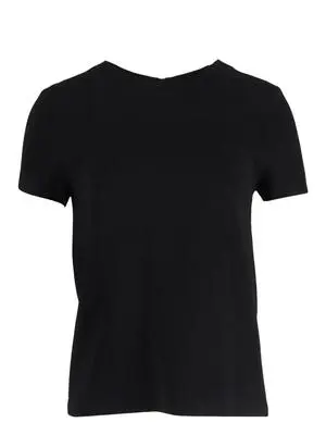 Diane Von Furstenberg Vintage Zipped Short-sleeve T-shirt - Black