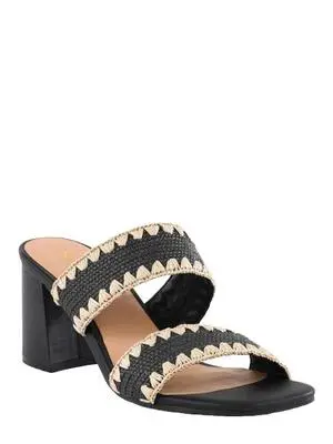 Seychelles Hattie Two-strap Sandals - Black