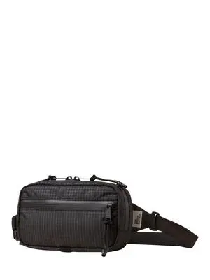THE BROWN BUFFALO Conceal Waistpack Bag - Black-grid