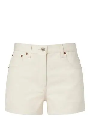 Valentino Garavani Denim Shorts - White