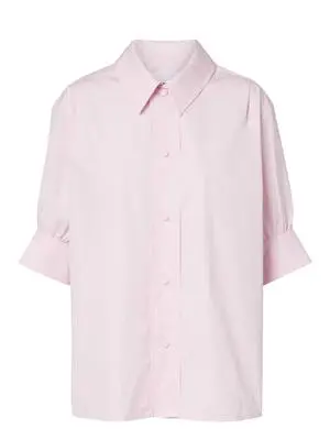 JIL SANDER Cotton Button-front Shirt - Pink