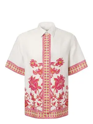 Etro Floral Linen Shirt - White