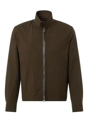 TOM FORD Wool, Cashmere, And Silk Blouson Jacket - Green