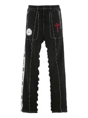 SAINT MXXXXXX X A Love Movement Sweatpants - Black