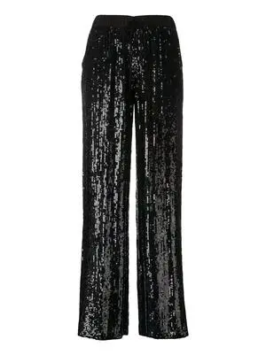 P.a.r.o.s.h Sequin Trousers - Black