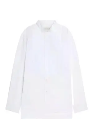 Dries Van Noten Tuxedo Cotton Shirt - White