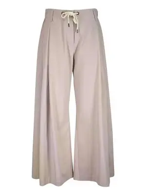 Brunello Cucinelli Drawstring Trousers - Neutrals