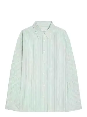 Dries Van Noten Striped Shirt - Green