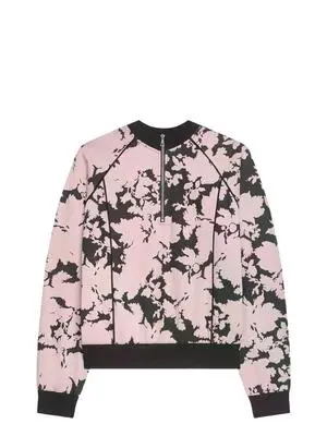 Dries Van Noten Jacquard Zip Sweatshirt - Pink
