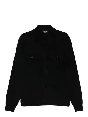TOM FORD Patch Pocket Polo Shirt - Black