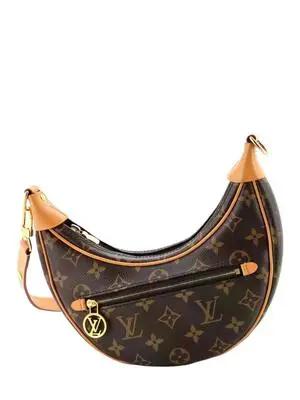 LOUIS VUITTON Loop Handbag Monogram Canvas - Brown