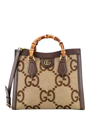 Gucci Diana Small Tote Bag - Brown