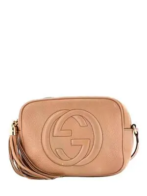Gucci Soho Disco Leather Crossbody Bag - Brown