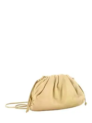Bottega Veneta The Pouch Leather Mini Crossbody Bag - Neutrals
