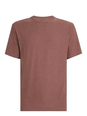Vuori Strato Tech T-shirt - Brown