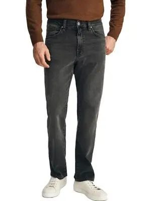 34 Heritage Charisma Relaxed Straight-leg Jeans - Smoke Brushed Urban