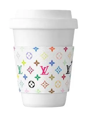 LOUIS VUITTON X Takashi Murakami Monogram Cup Pm - White