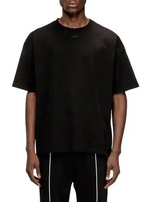 DIESEL® T-boxt-dco Cotton T-shirt - Deep/black