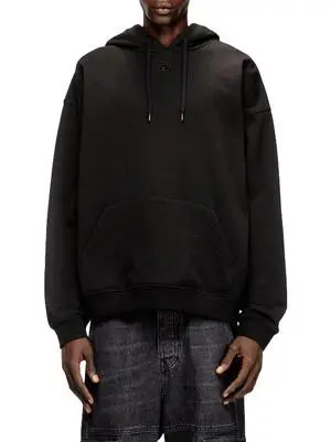 DIESEL® S-boxt-hood-dco Cotton Hoodie - Black