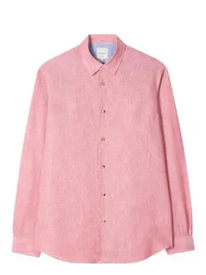 Paul Smith Linen Shirt - Pink
