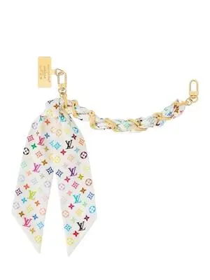 LOUIS VUITTON X Takashi Murakami Foulard Chain Bag Charm - Multicolored