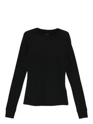 MONCLER + RICK OWENS Cotton Crewneck Sweater - Black