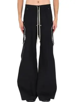 Rick Owens Wide Leg Pants - Black