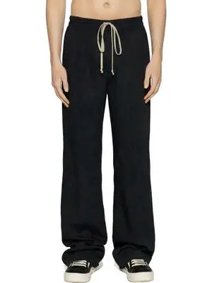Rick Owens Tailored Wide-leg Trousers - Black
