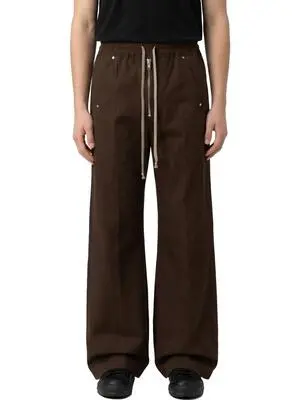 Rick Owens Wide Leg Trousers - Dust