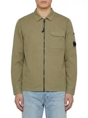 C.P. COMPANY Zip-up Utility Jacket - Multicolor