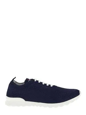 Kiton Lace Up Sneakers - Blue
