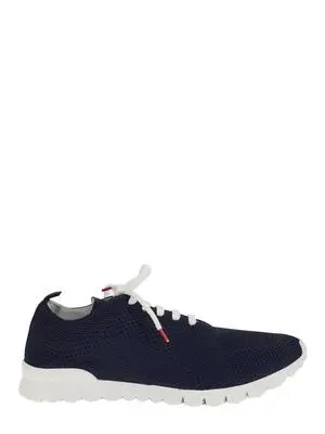 Kiton Lace Up Sneakers - Navy