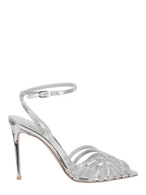 LE SILLA Heeled Sandal - Silver