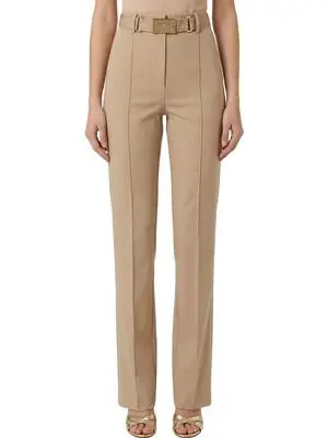 Elisabetta Franchi Trousers - Brown